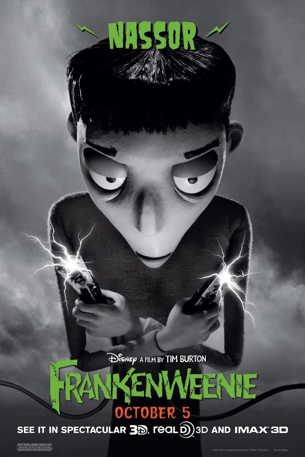 FRANKENWEENIE Character Posters