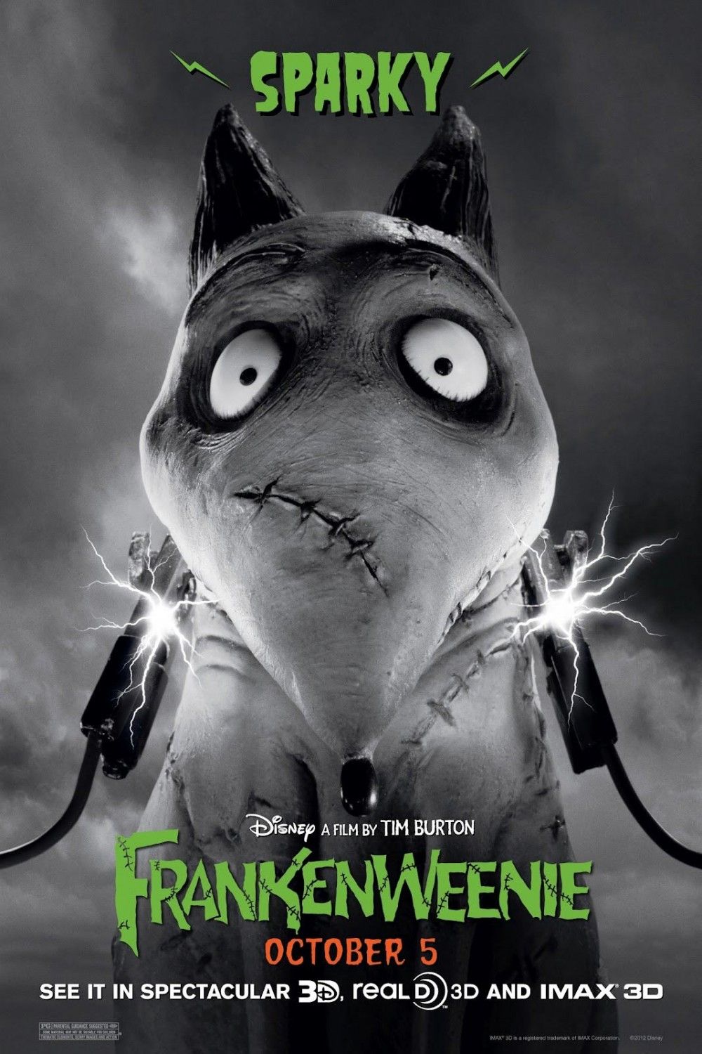 FRANKENWEENIE Character Posters