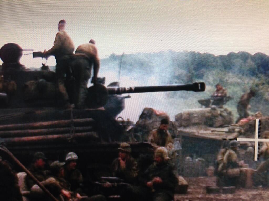 FURY Set Images. FURY Stars Brad Pitt, Shia LaBeouf, Logan Lerman, and ...