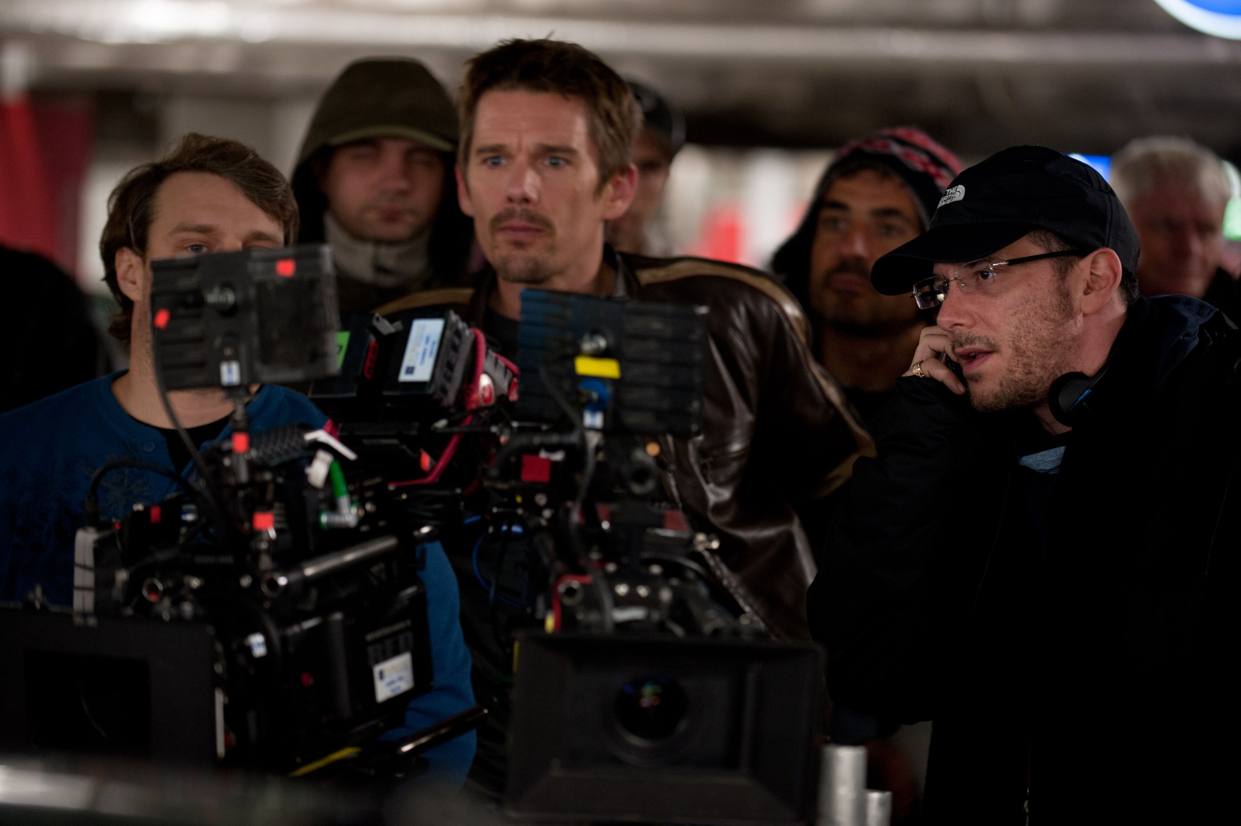 GETAWAY Images. GETAWAY Stars Ethan Hawke, Selena Gomez, and Jon Voight