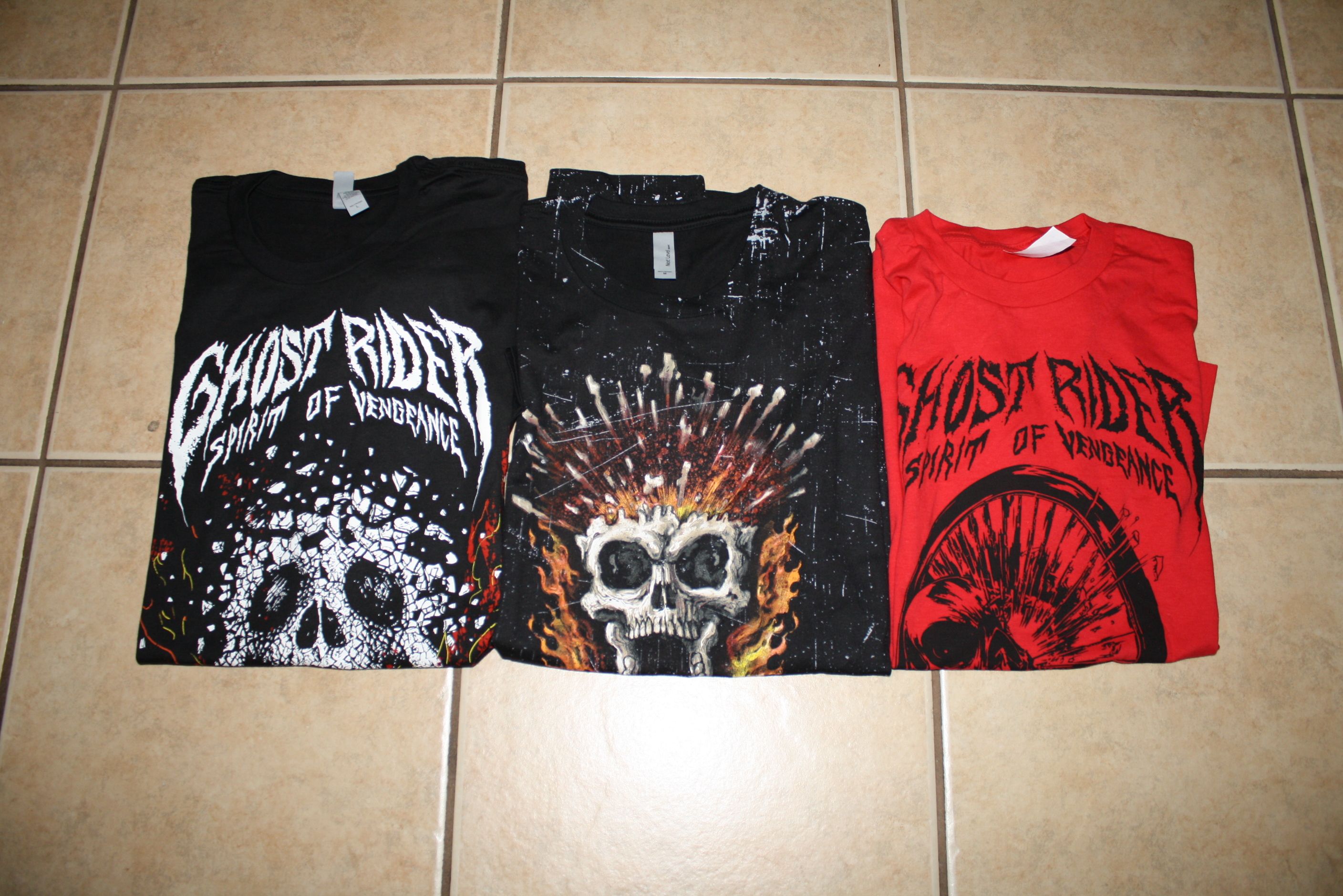 Awesome GHOST RIDER SPIRIT OF VENGEANCE T-Shirts