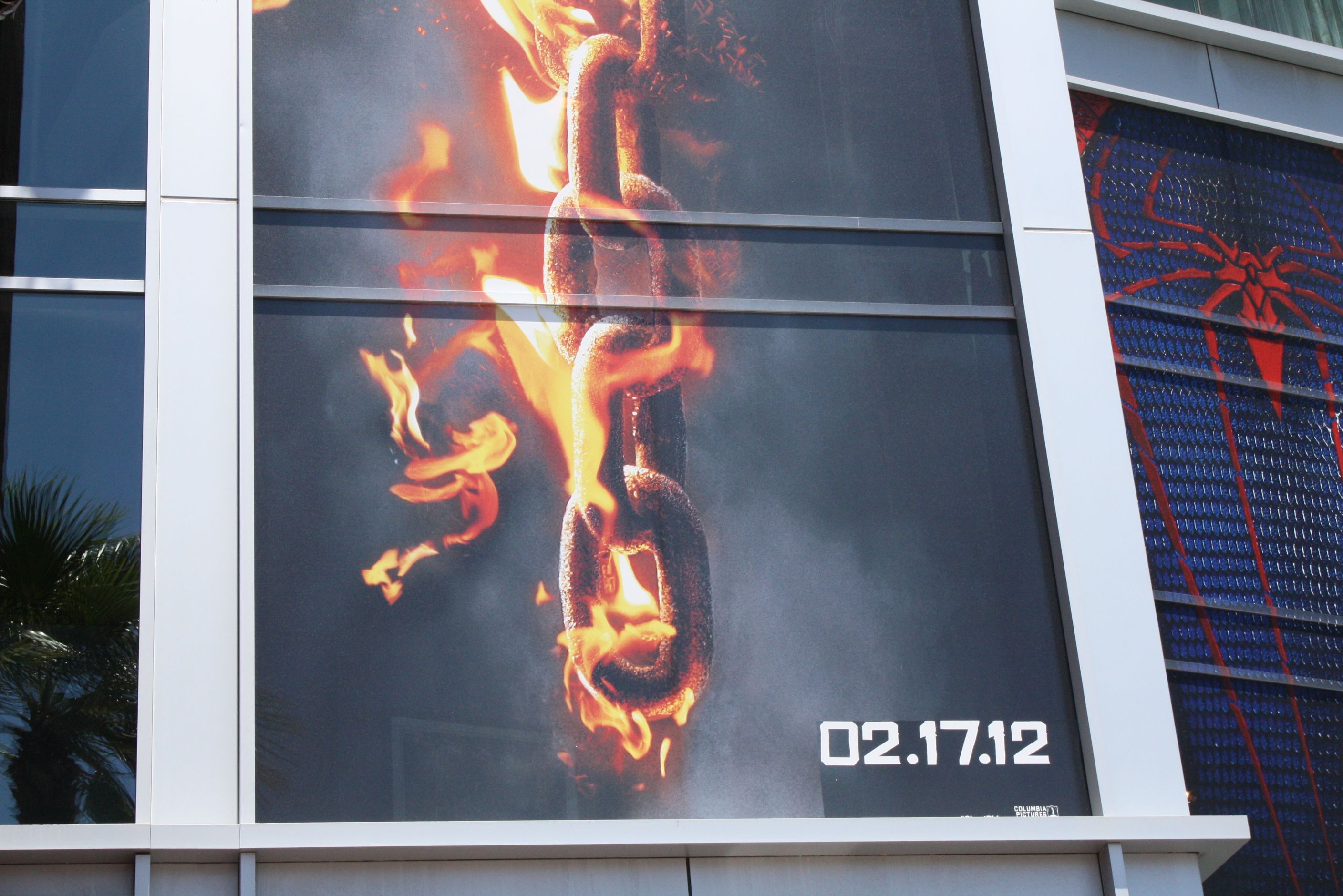 GHOST RIDER 2 SPIRIT OF VENGEANCE Poster THE AMAZING SPIDER-MAN Poster