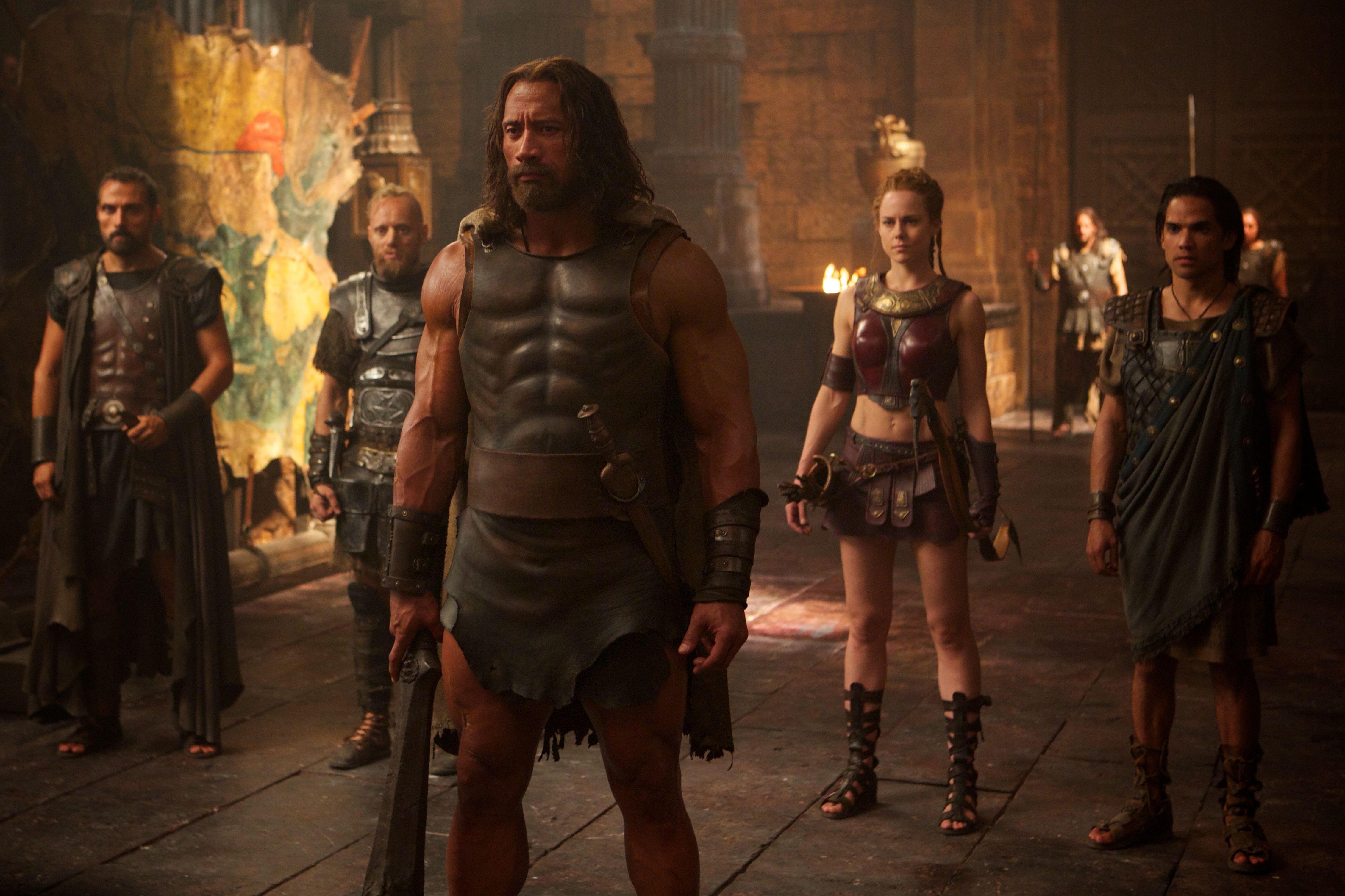 Hercules Images: Dwayne Johnson Battles a Lion, a Giant Boar, and Puny ...