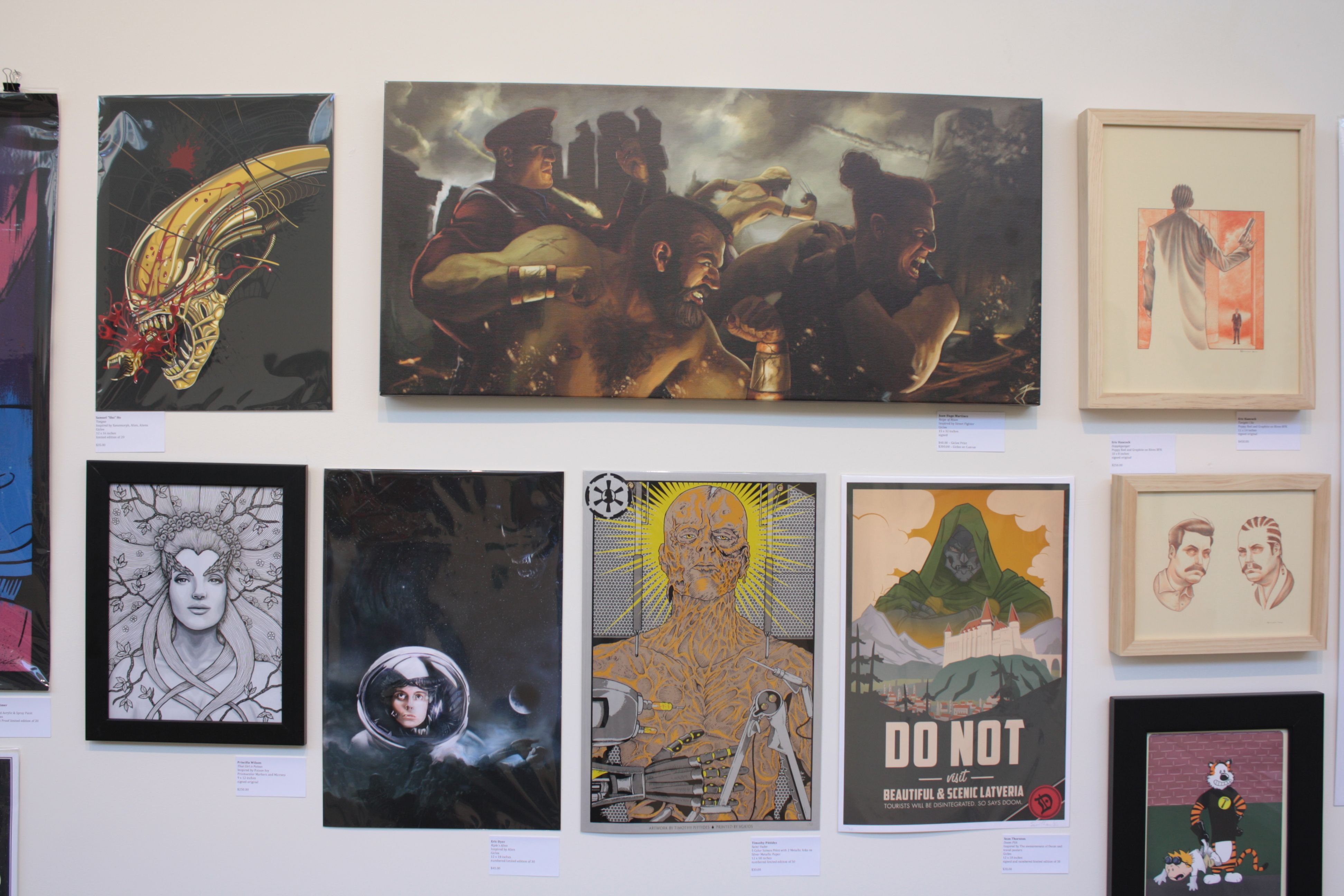 Hero Complex Gallery "Arch Nemesis" Show Featuring Villain Art from ...