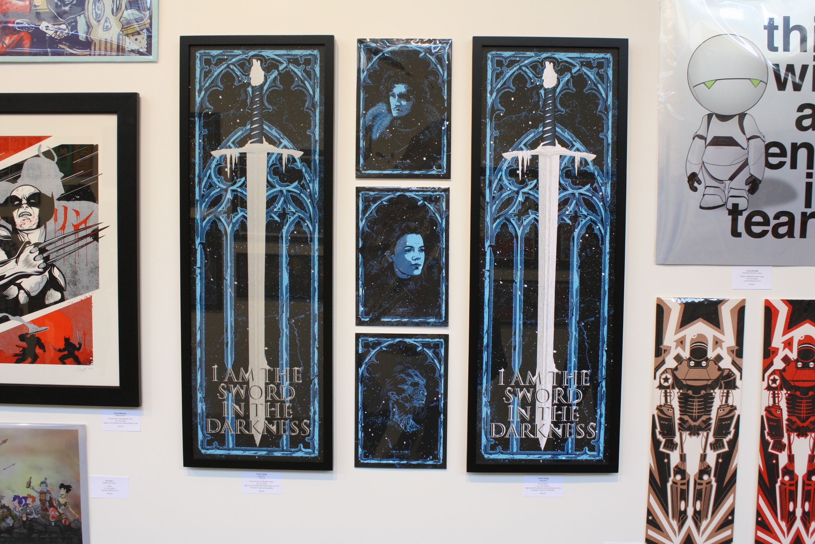 45 Pictures From Hero Complex Gallery's Bleeding Metallics Show