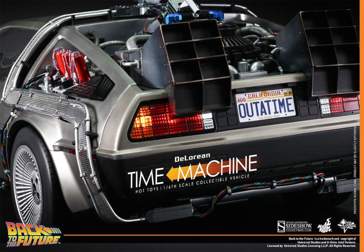 Hot Toys Back to the Future DeLorean from Sideshow Collectibles