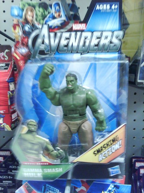 THE AVENGERS Toy Images Featuring Hulk, Iron Man, and Captain America