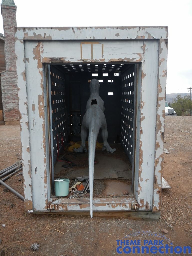 Bid on the Raptor Cage from JURASSIC PARK; Comes with Raptor Inside ...