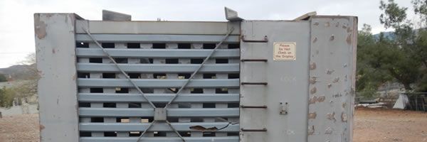 Bid on the Raptor Cage from JURASSIC PARK; Comes with Raptor Inside ...