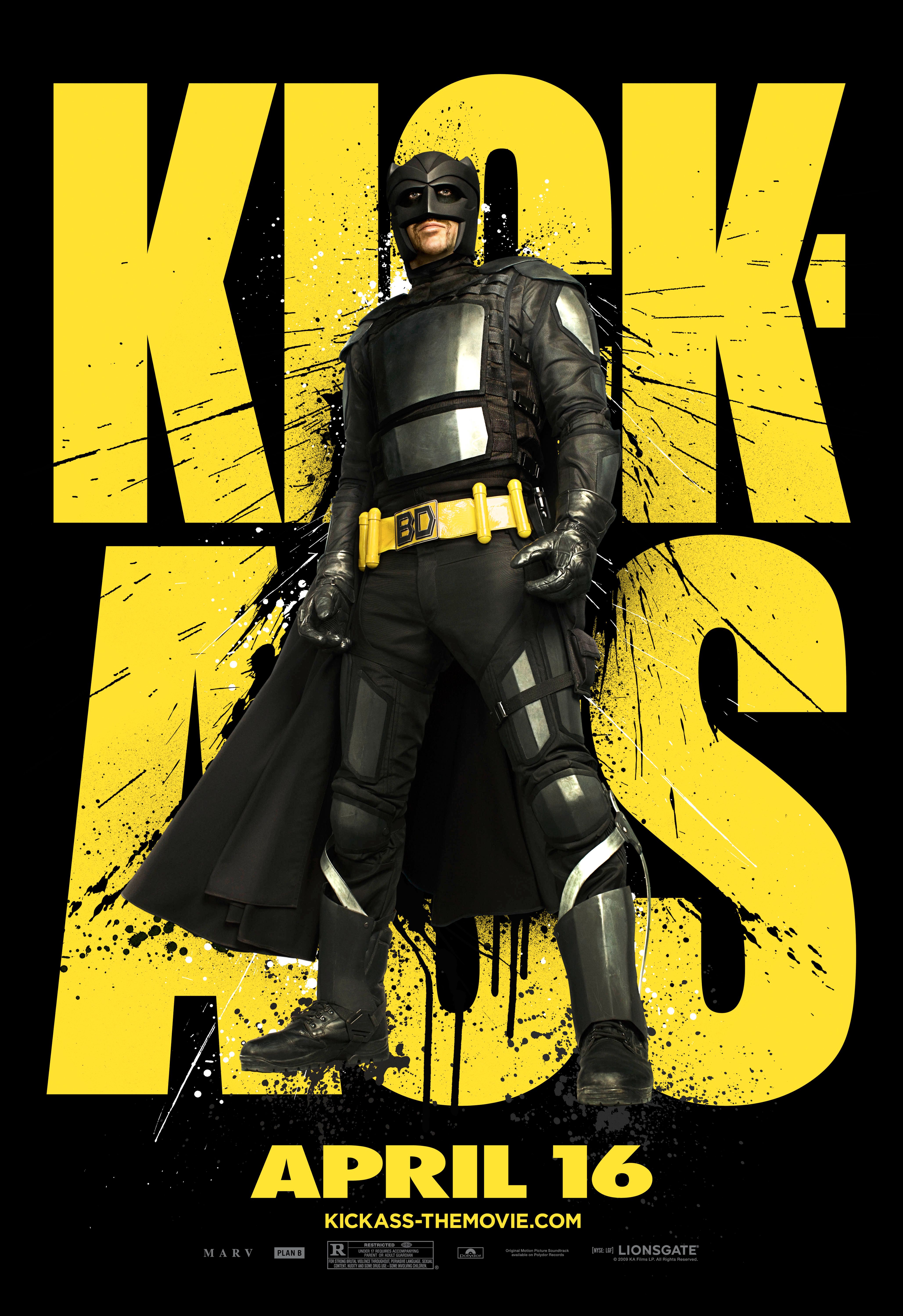 KICK-ASS Outdoor Art + Pre-Order the 12" Kick-Ass Figure and Hit-Girl