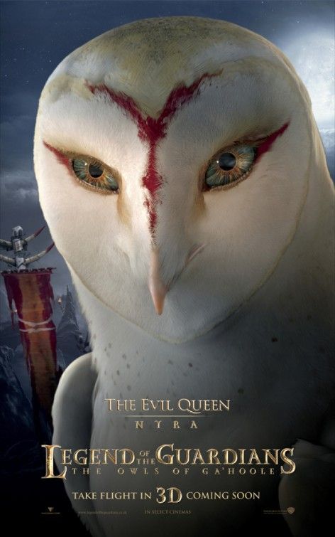 Eight Character Posters for LEGEND OF THE GUARDIANS: THE OWLS OF GA'HOOLE