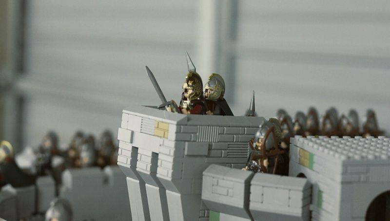 Rich-K & Big J's Fan-Made Lego Helm's Deep Has Approximately 150,000 ...