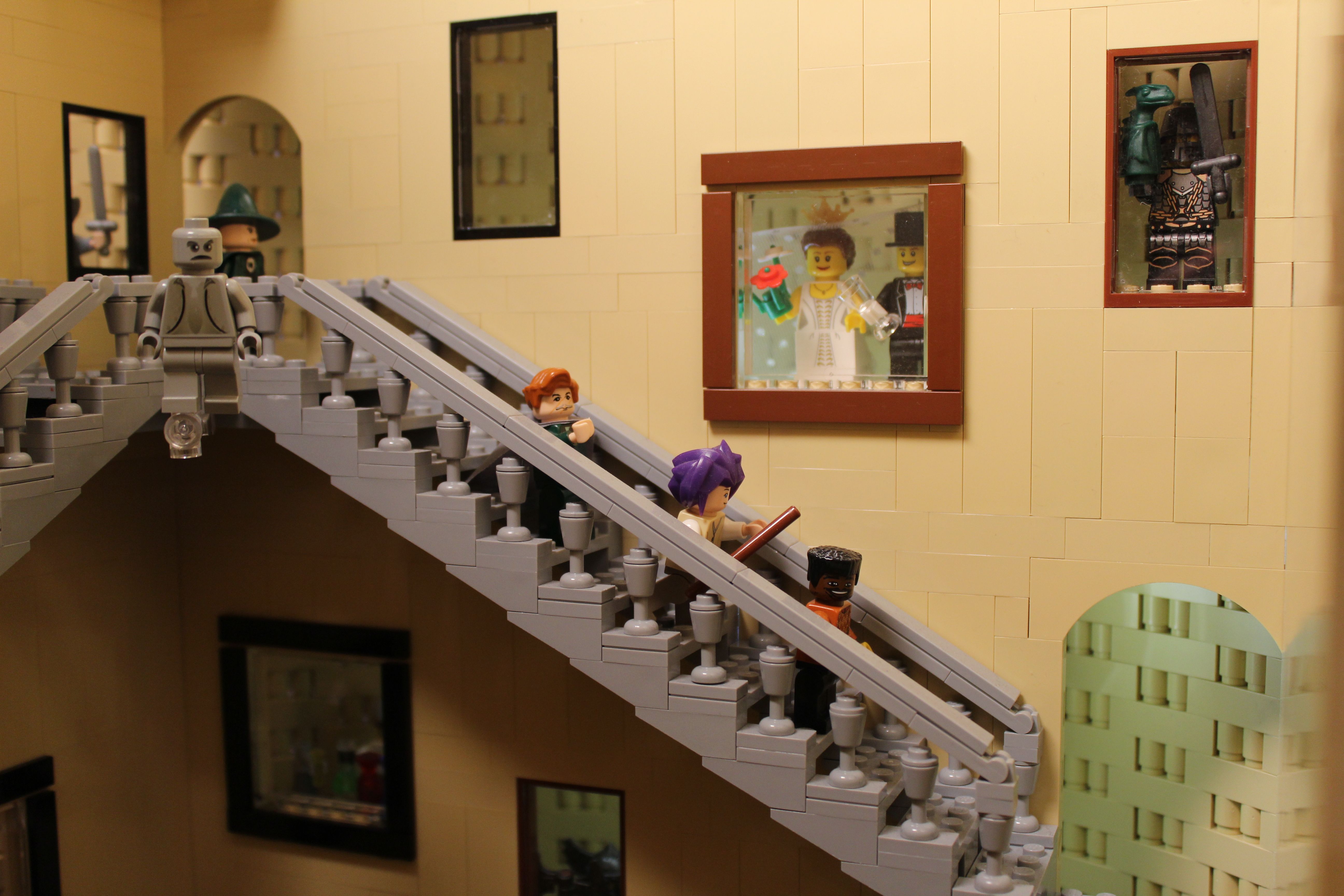 Alice Finch's Massive and Detailed Lego Harry Potter Hogwarts Sculpture ...