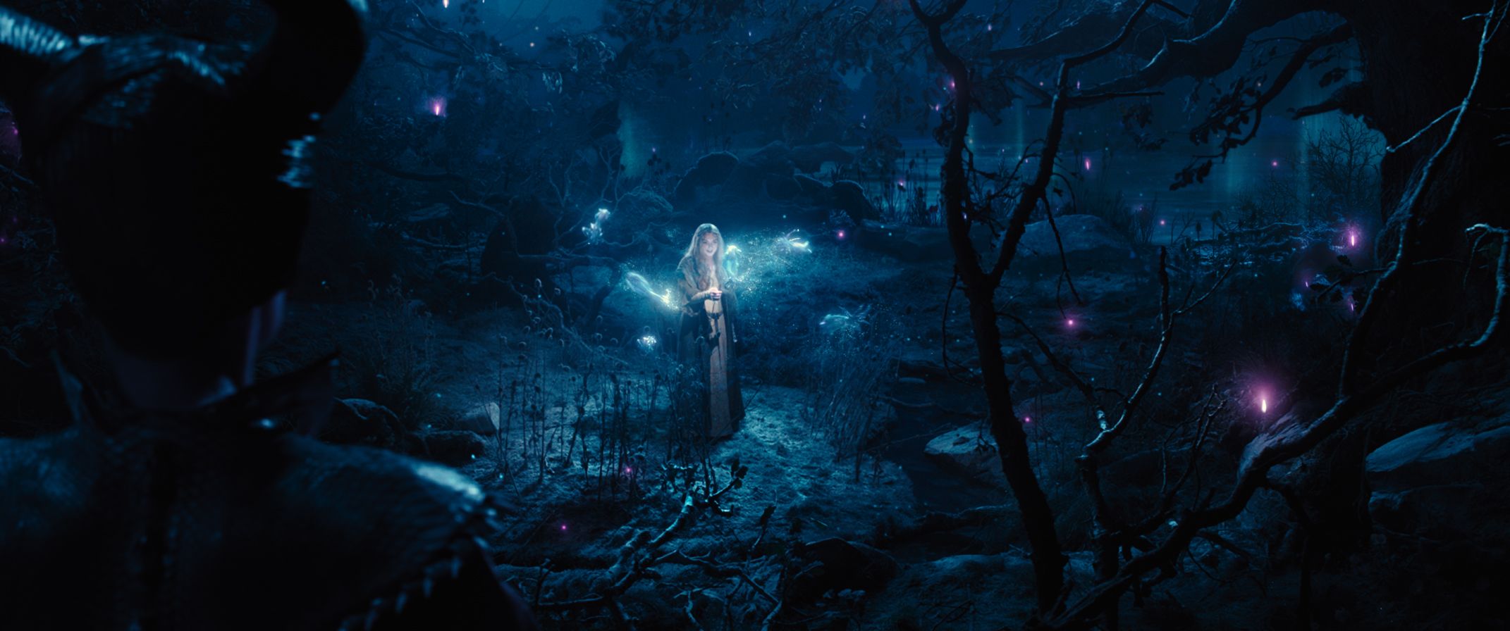 MALEFICENT Images. MALEFICENT Stars Angelina Jolie and Elle Fanning