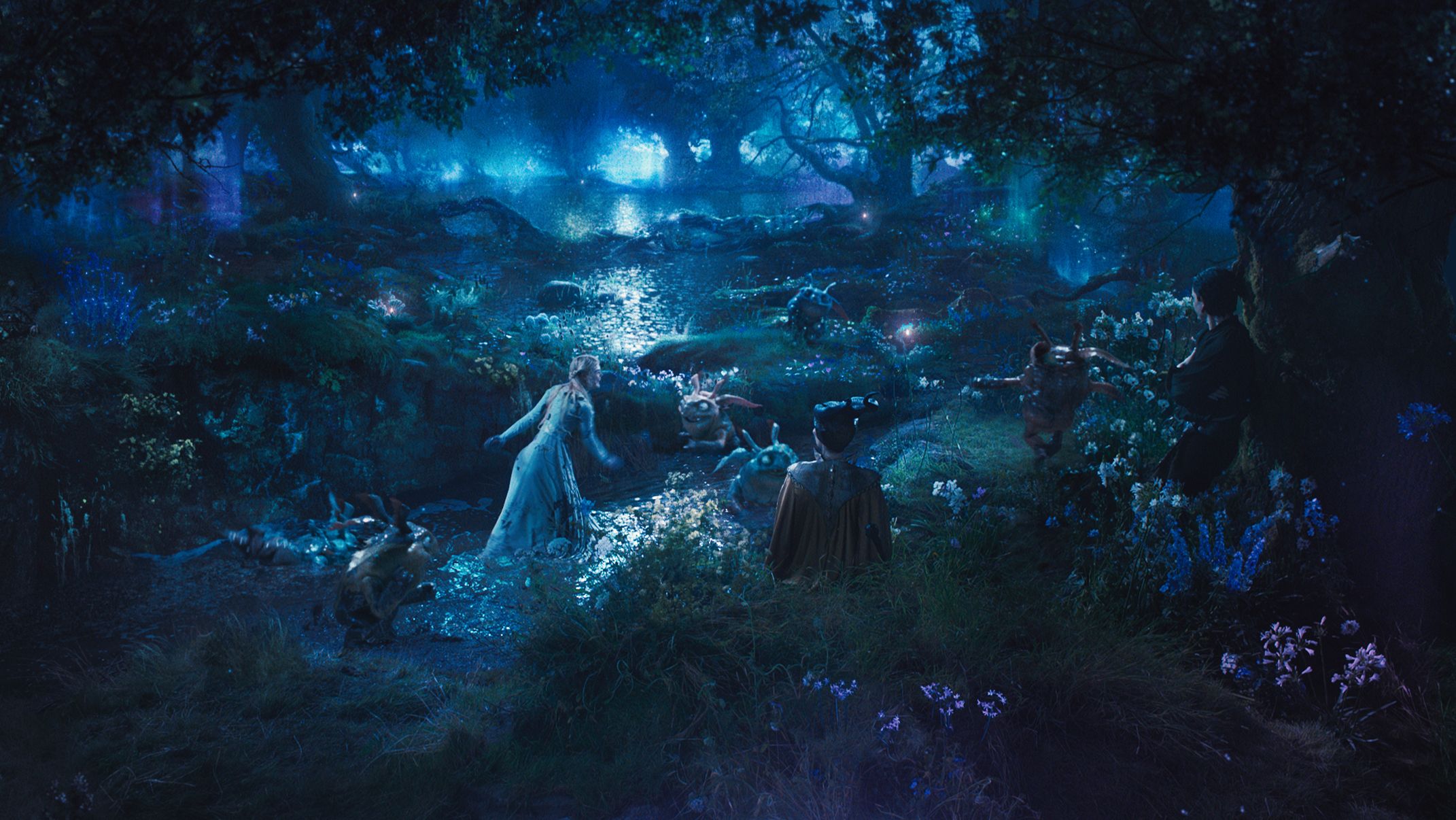 MALEFICENT Images. MALEFICENT Stars Angelina Jolie and Elle Fanning