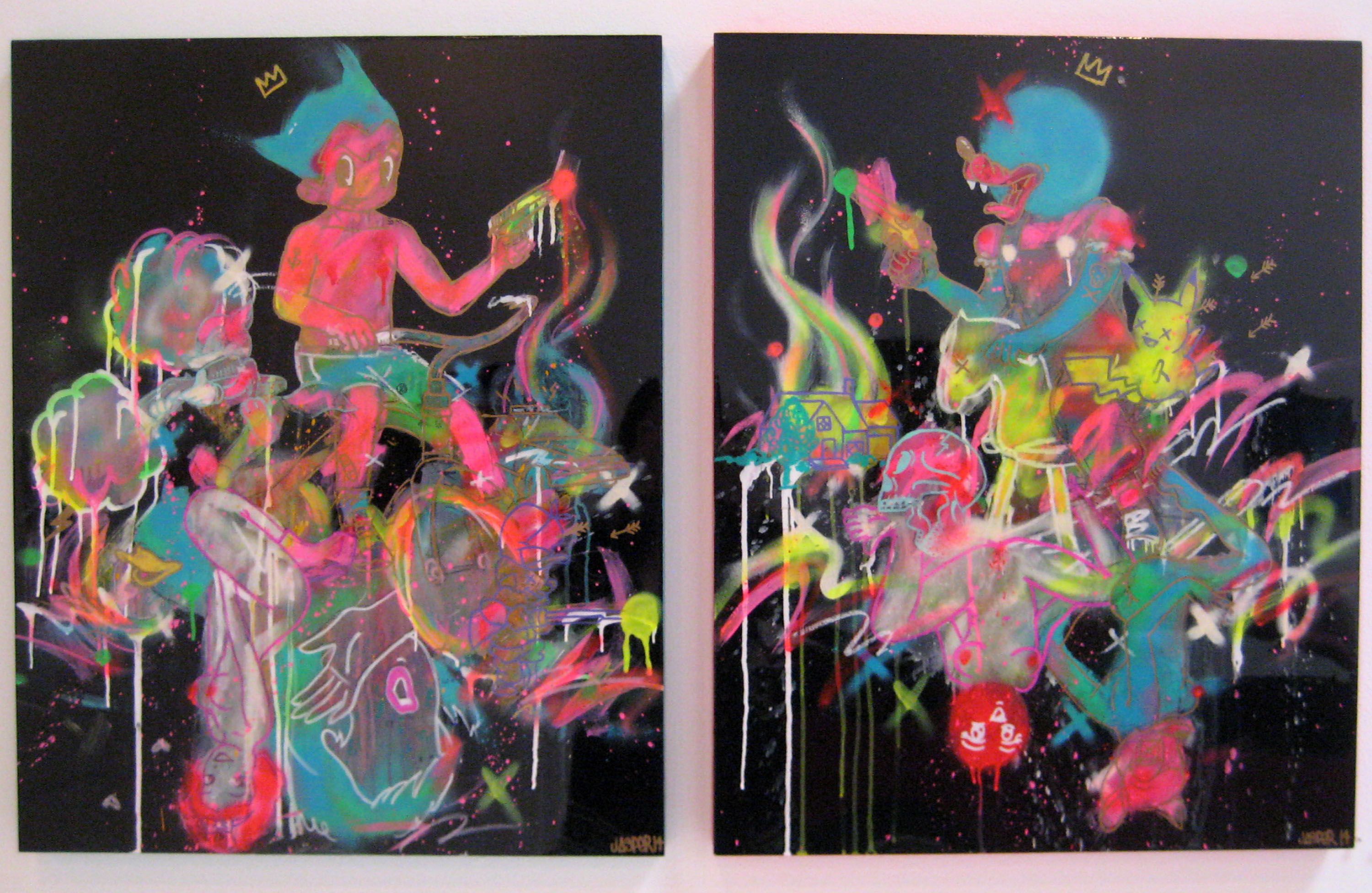 Beast Astray Images from Joseph Hahn's Art Show Inspired by Mall