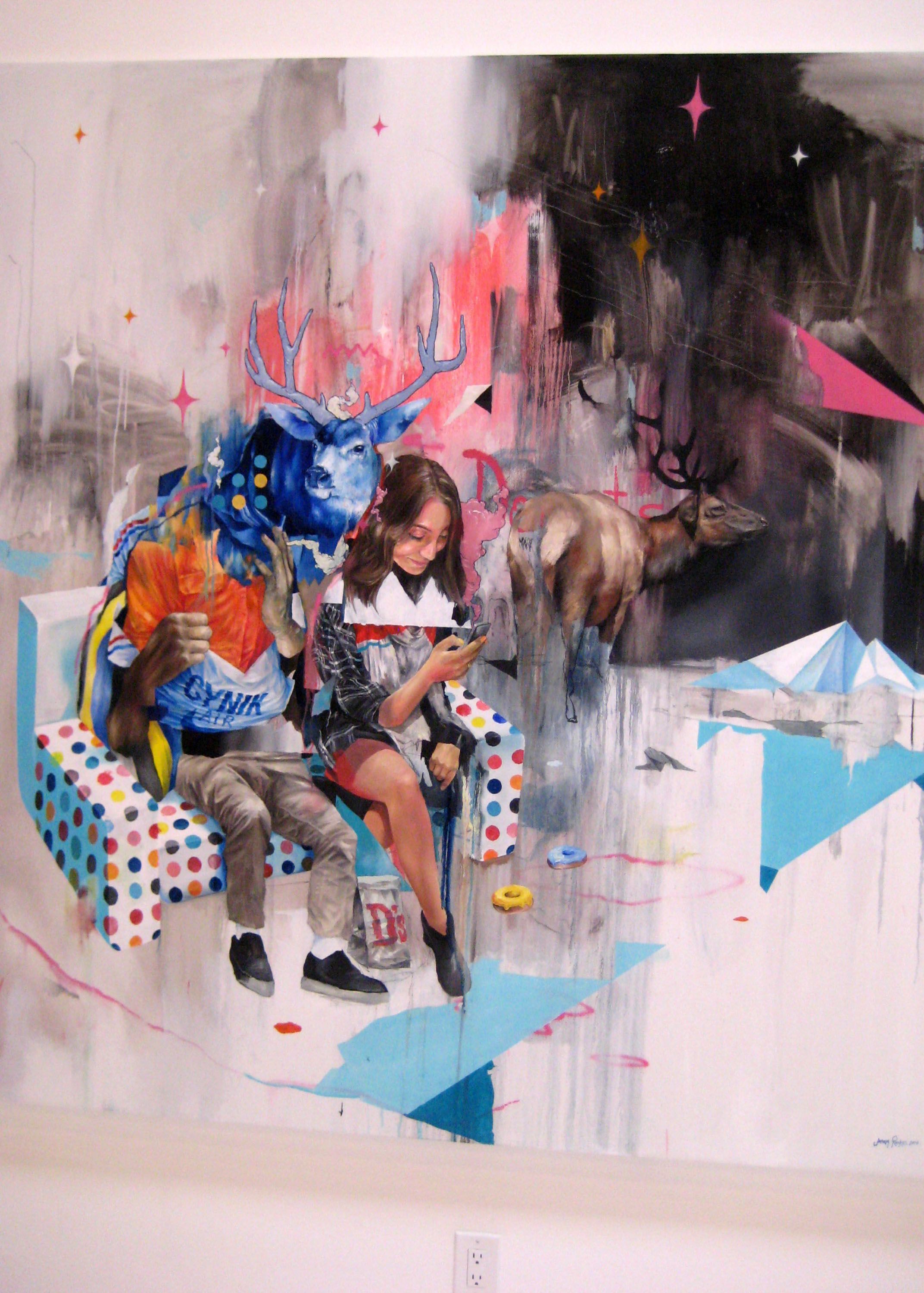 Beast Astray Images from Joseph Hahn's Art Show Inspired by Mall