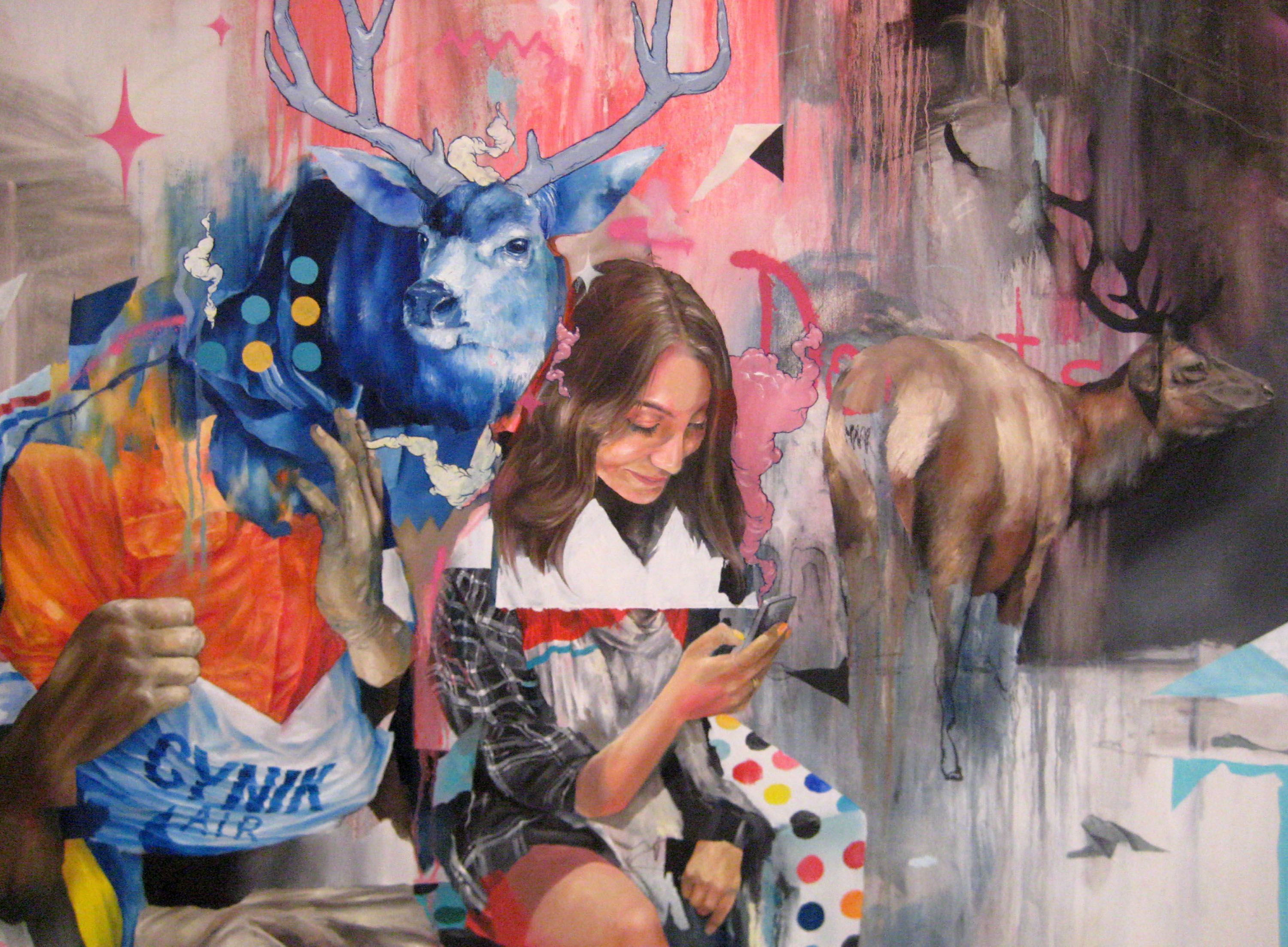 Beast Astray Images from Joseph Hahn's Art Show Inspired by Mall