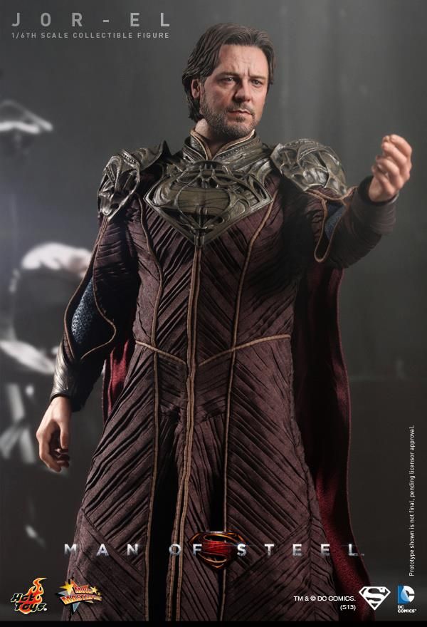 MAN OF STEEL Hot Toys Jor-El Collectible