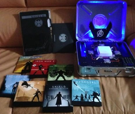 Marvel Cinematic Universe: Phase One - Avengers Assembled 10-Disc Blu ...