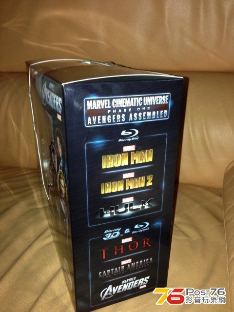 Marvel Cinematic Universe: Phase One - Avengers Assembled 10-Disc Blu ...
