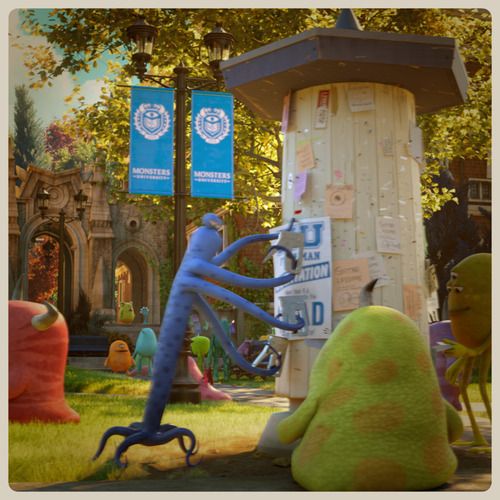 Monster University Campus Monsters University 4K Blu Ray (4K Ultra HD