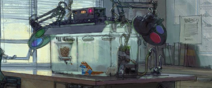 Concept Art from Pixar's Defunct NEWT