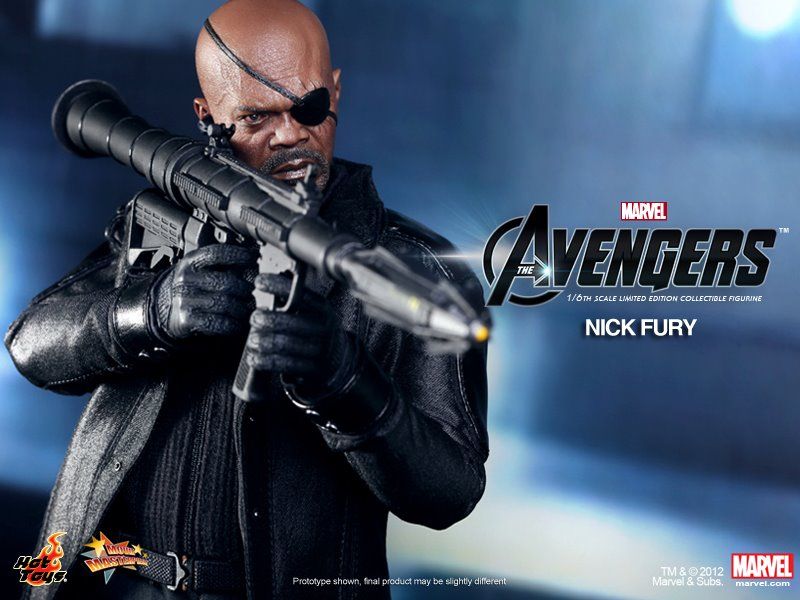 Hot Toys Teases Full Line-Up of AVENGERS Figures; Nick Fury Toy Images ...