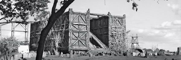 Image of the Ark from Darren Aronofsky's NOAH Starring Russell Crowe