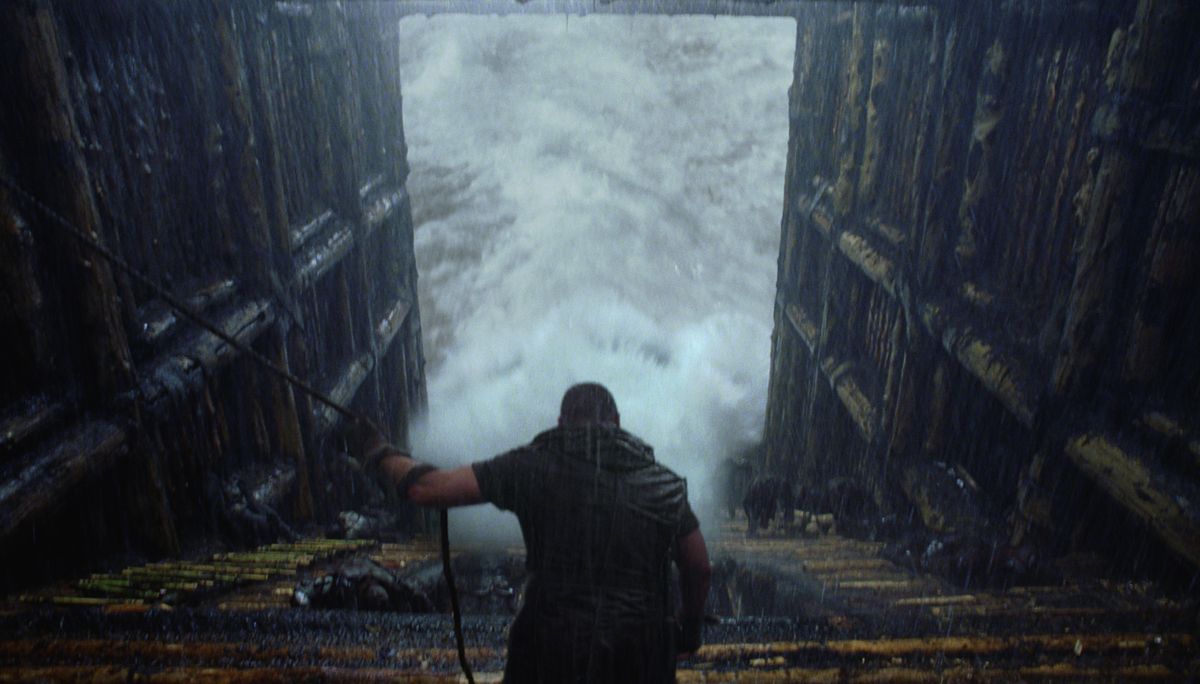 NOAH Images. NOAH Stars Russell Crowe, Emma Watson, and Jennifer Connelly