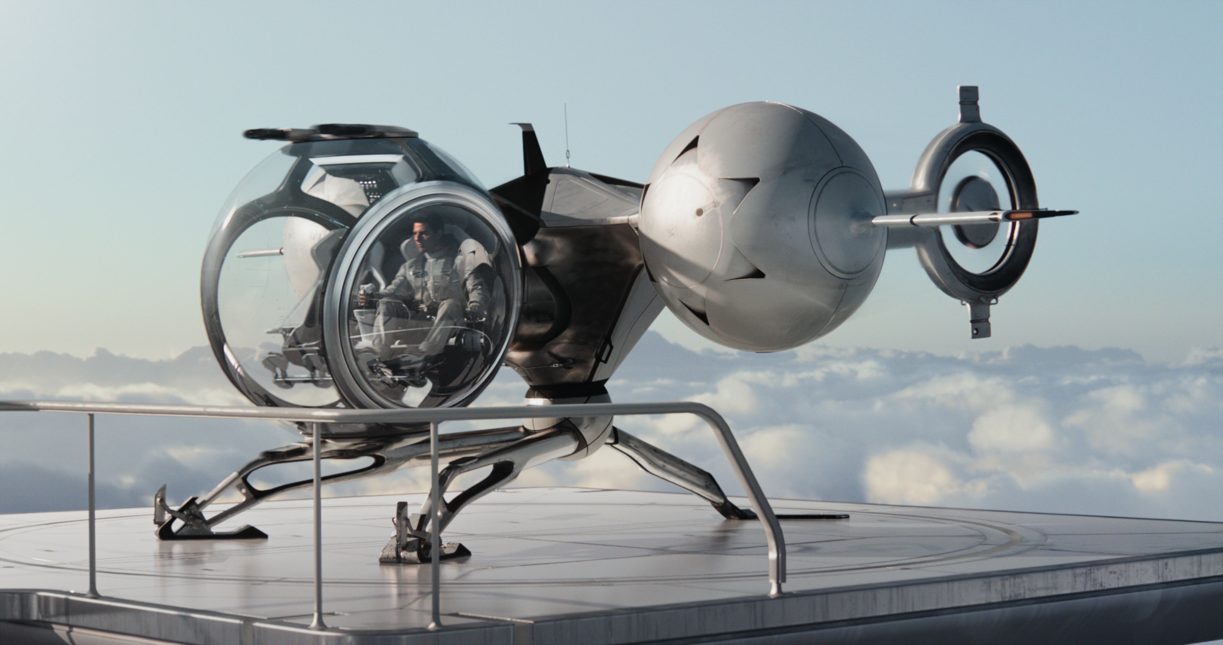 27 Hi-Res OBLIVION Images Featuring Tom Cruise, Olga Kurylenko and ...