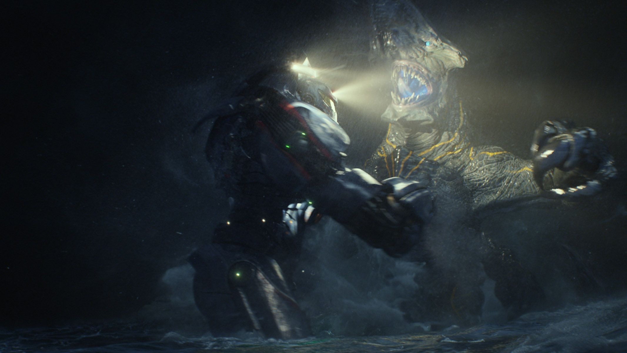 PACIFIC RIM Images. PACIFIC RIM Stars Charlie Hunnam, Idris Elba, and ...
