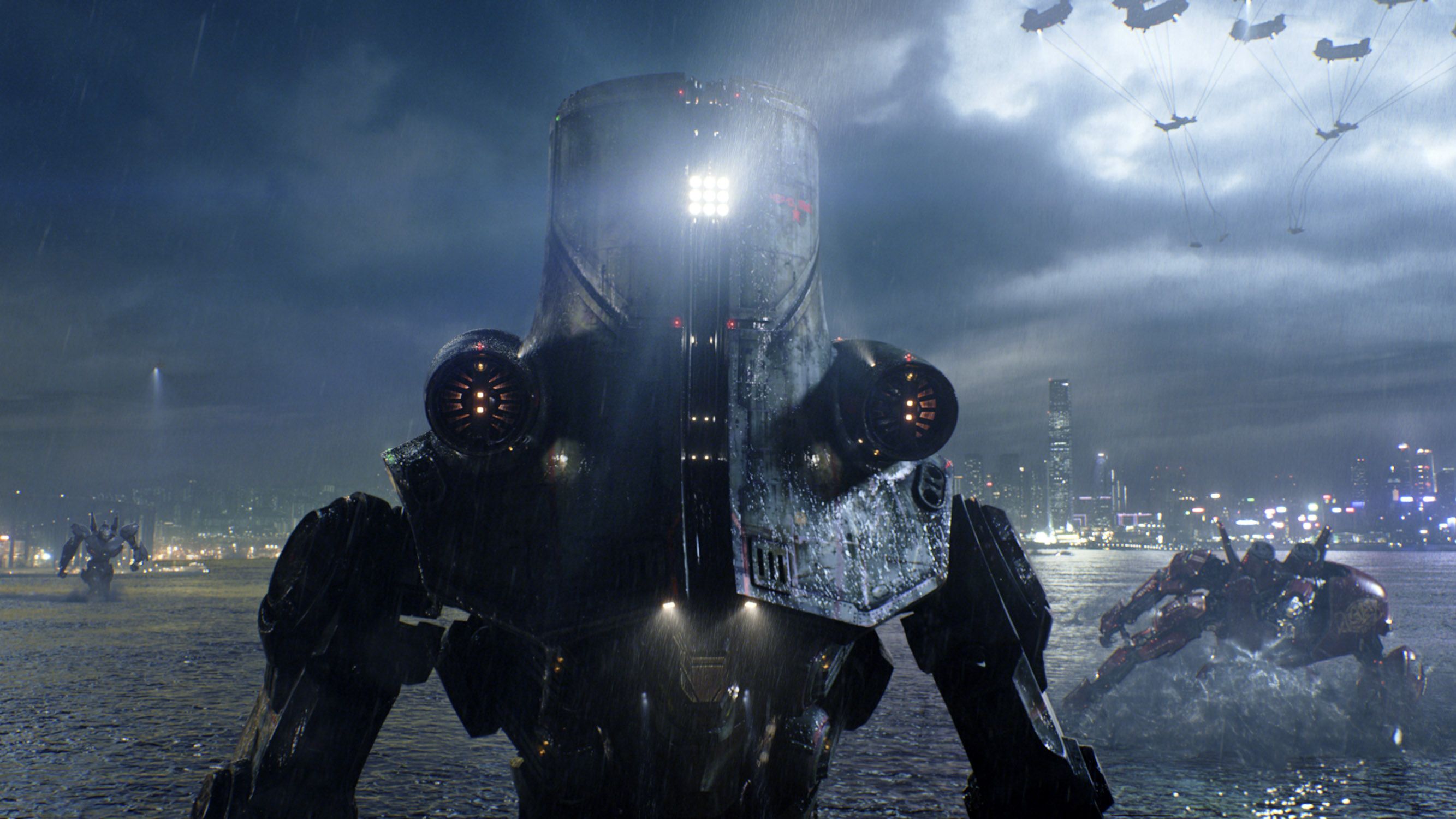 PACIFIC RIM Images. PACIFIC RIM Stars Charlie Hunnam, Idris Elba, and ...