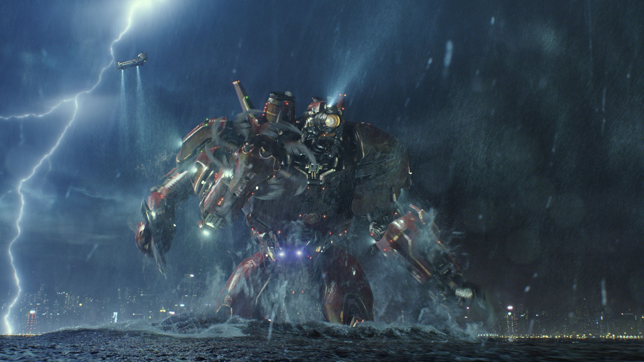 PACIFIC RIM Images. PACIFIC RIM Stars Charlie Hunnam, Idris Elba, and ...