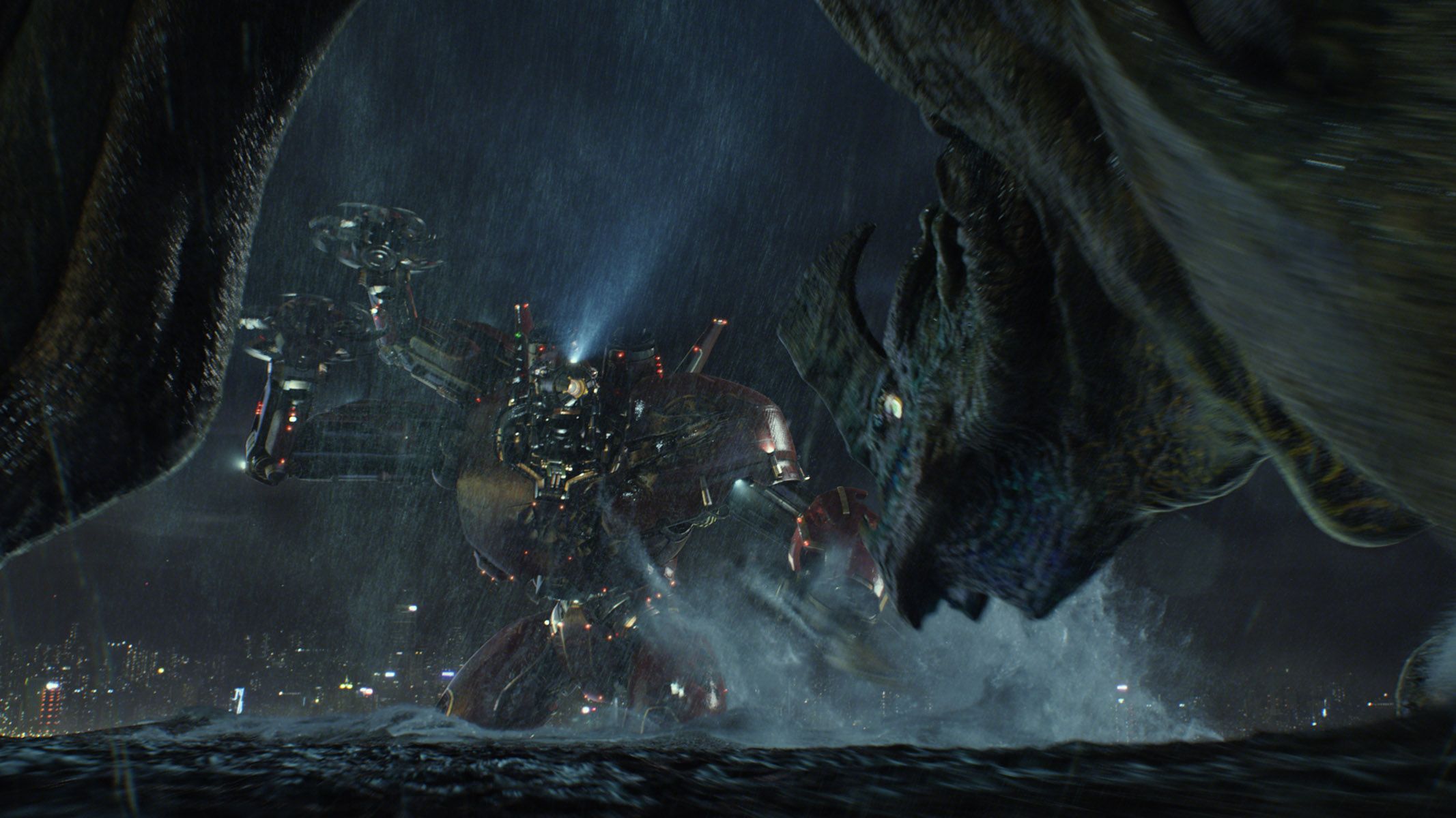 PACIFIC RIM Images. PACIFIC RIM Stars Charlie Hunnam, Idris Elba, and ...
