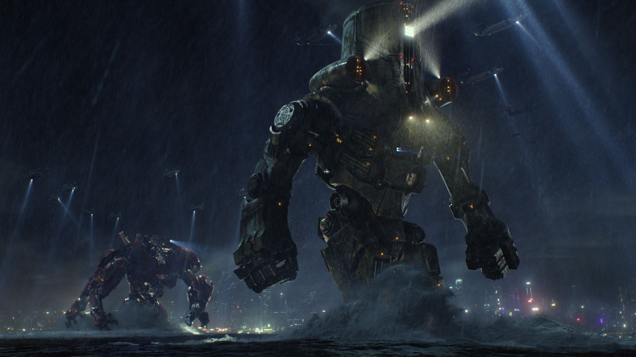 PACIFIC RIM Images. PACIFIC RIM Stars Charlie Hunnam, Idris Elba, and ...