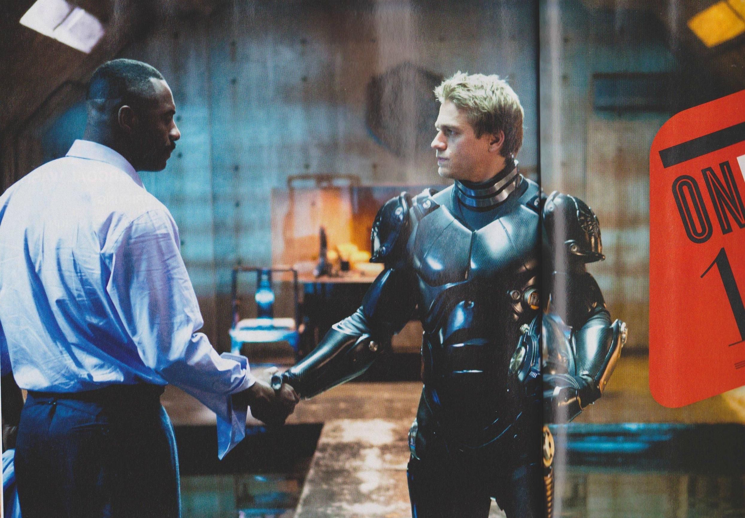 PACIFIC RIM Images Featuring Charlie Hunnam, Idris Elba, and Guillermo ...