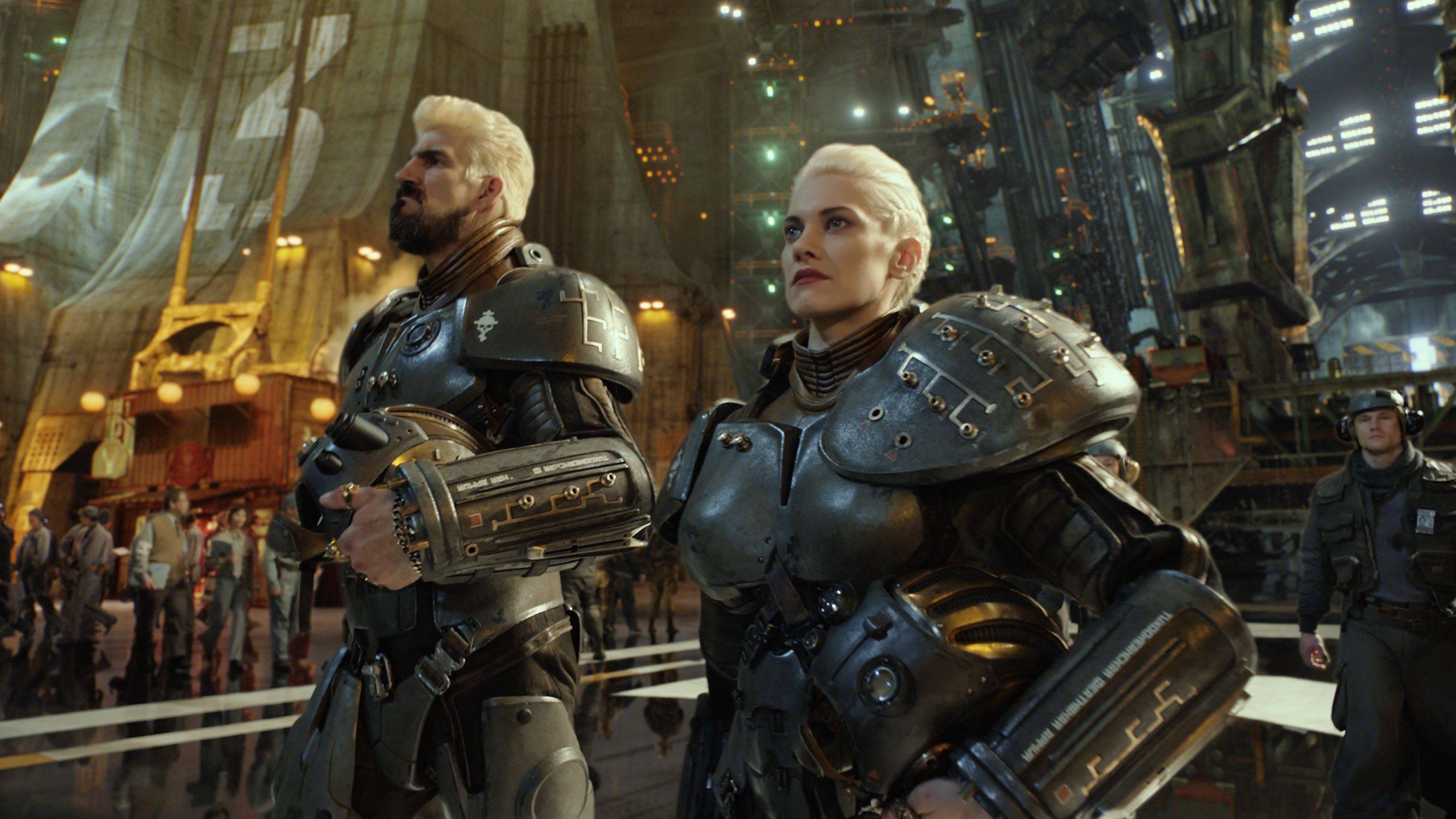 PACIFIC RIM Images. PACIFIC RIM Stars Charlie Hunnam, Idris Elba, and ...