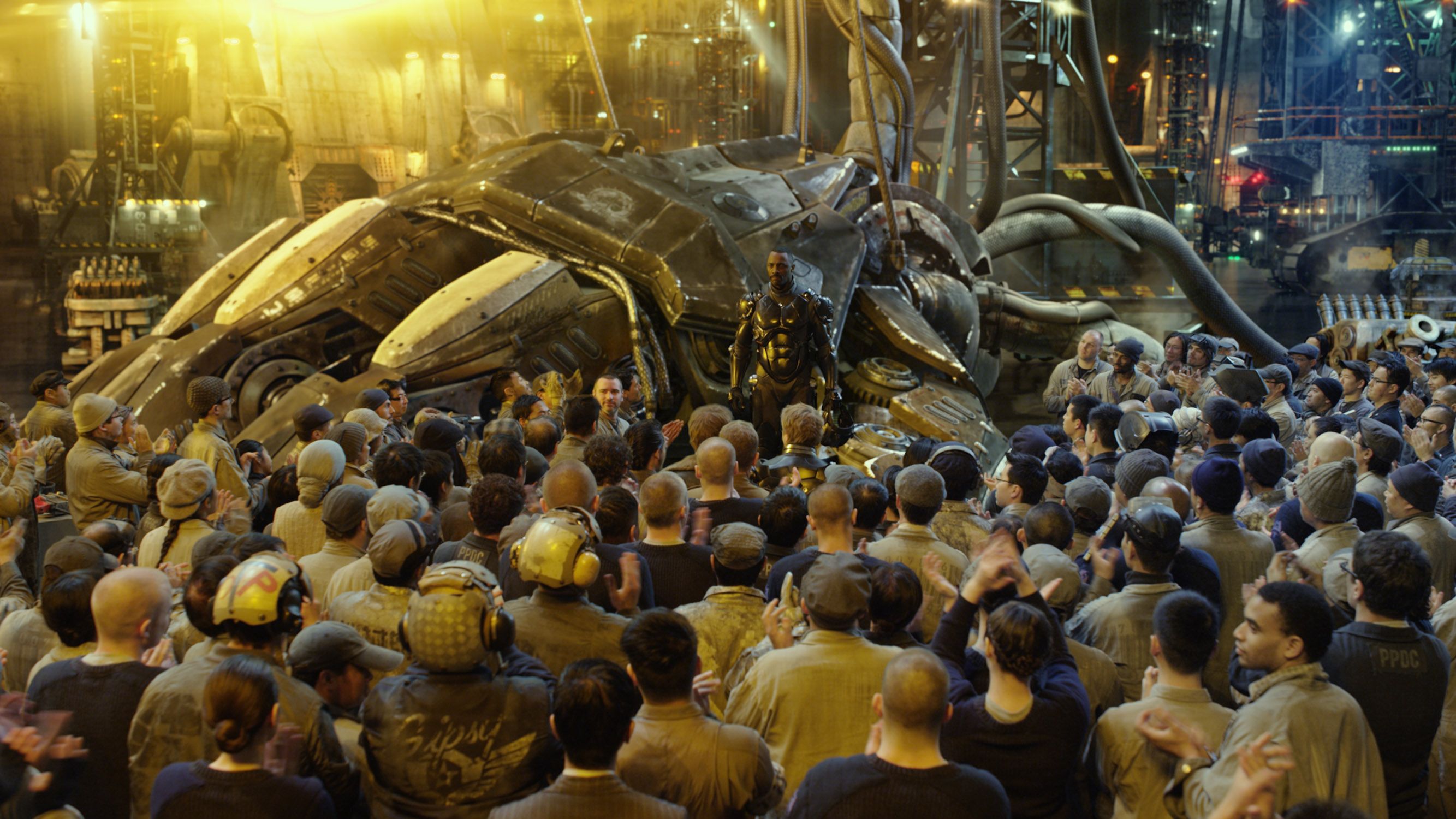 PACIFIC RIM Images. PACIFIC RIM Stars Charlie Hunnam, Idris Elba, and ...