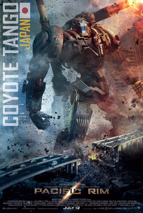 PACIFIC RIM Posters Feature All Five Jaegers