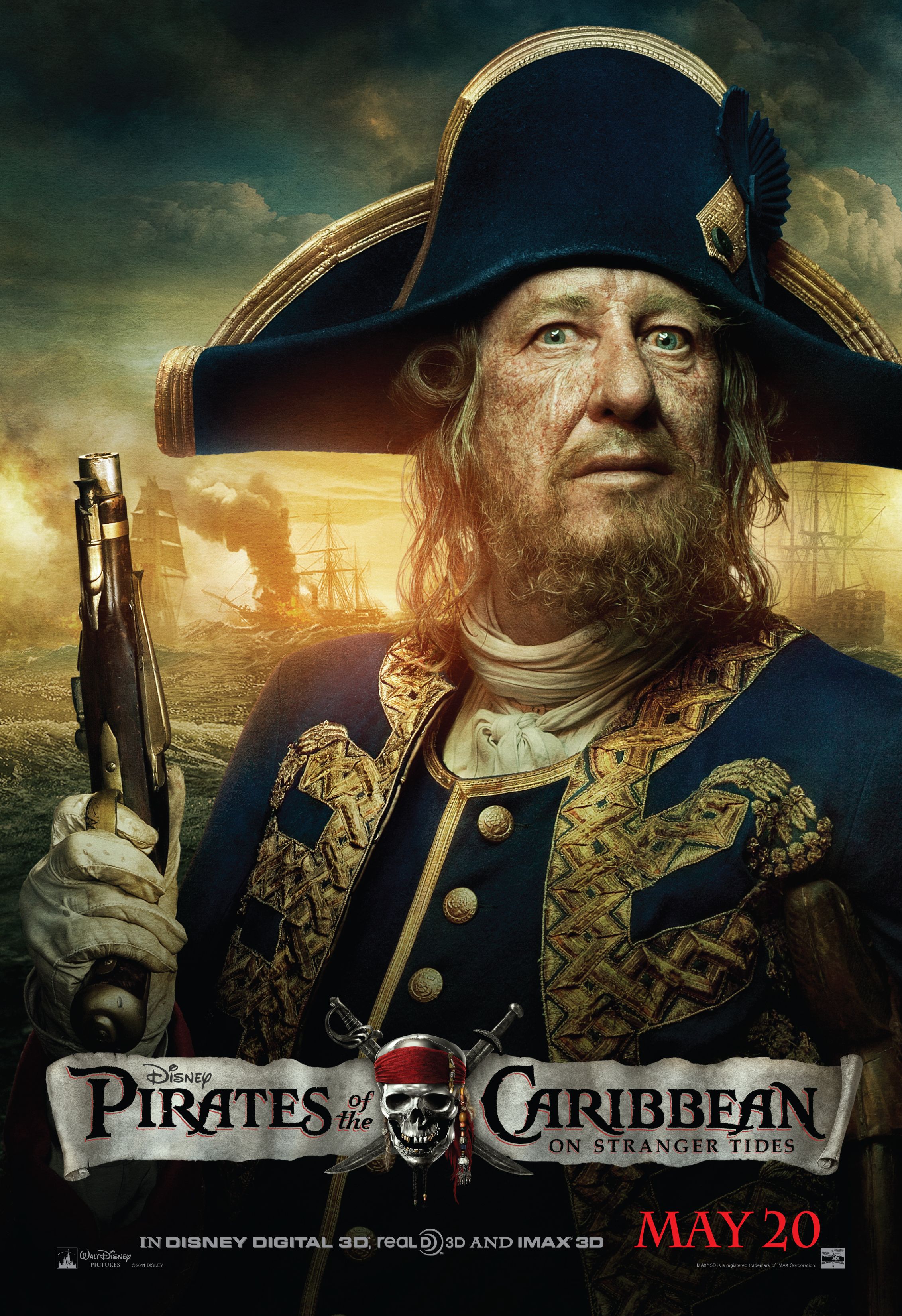 PIRATES OF THE CARIBBEAN: ON STRANGER TIDES Character Posters