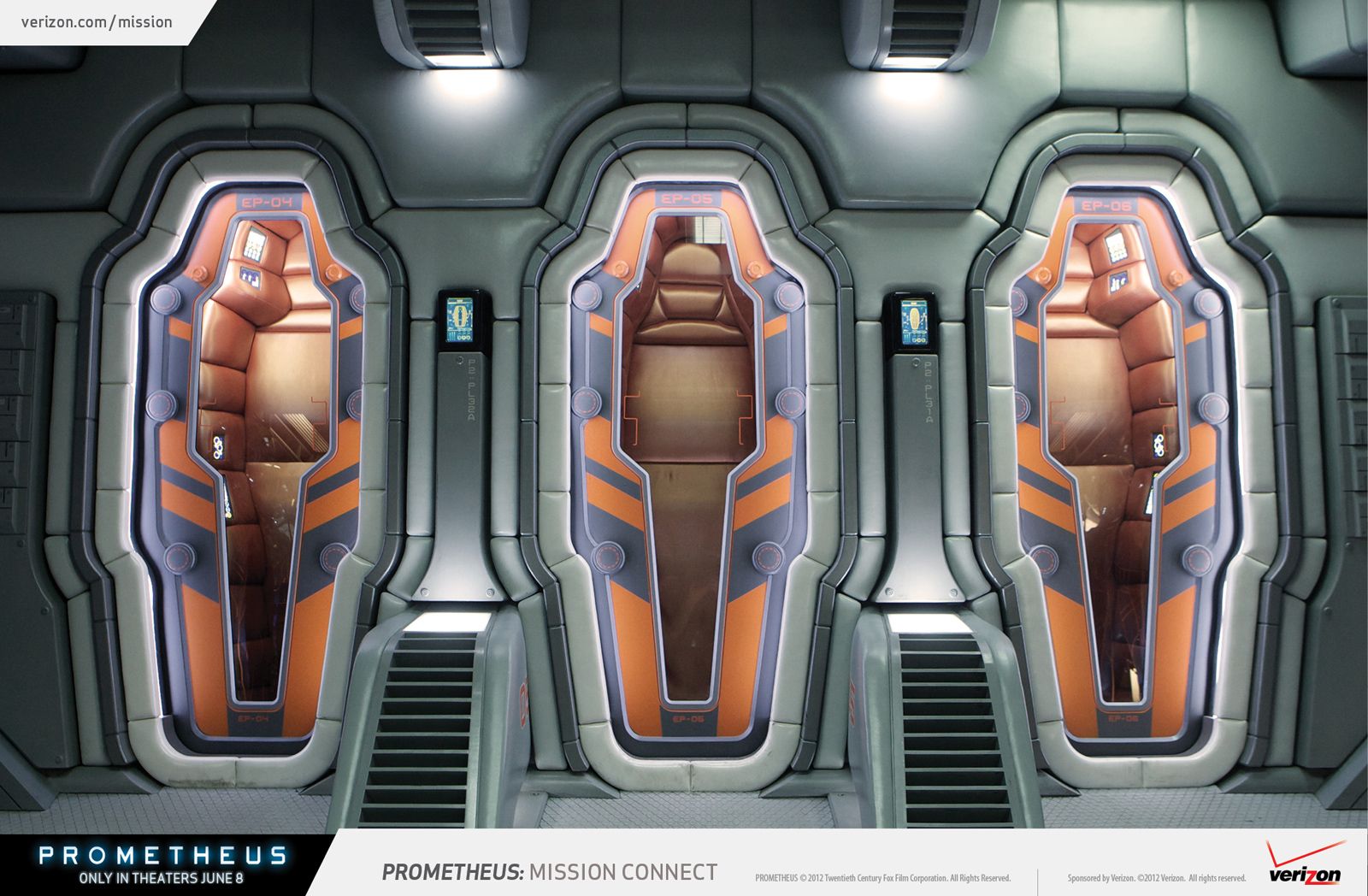 New Images from PROMETHEUS Mini-Game Reveal Lots of Ship Details