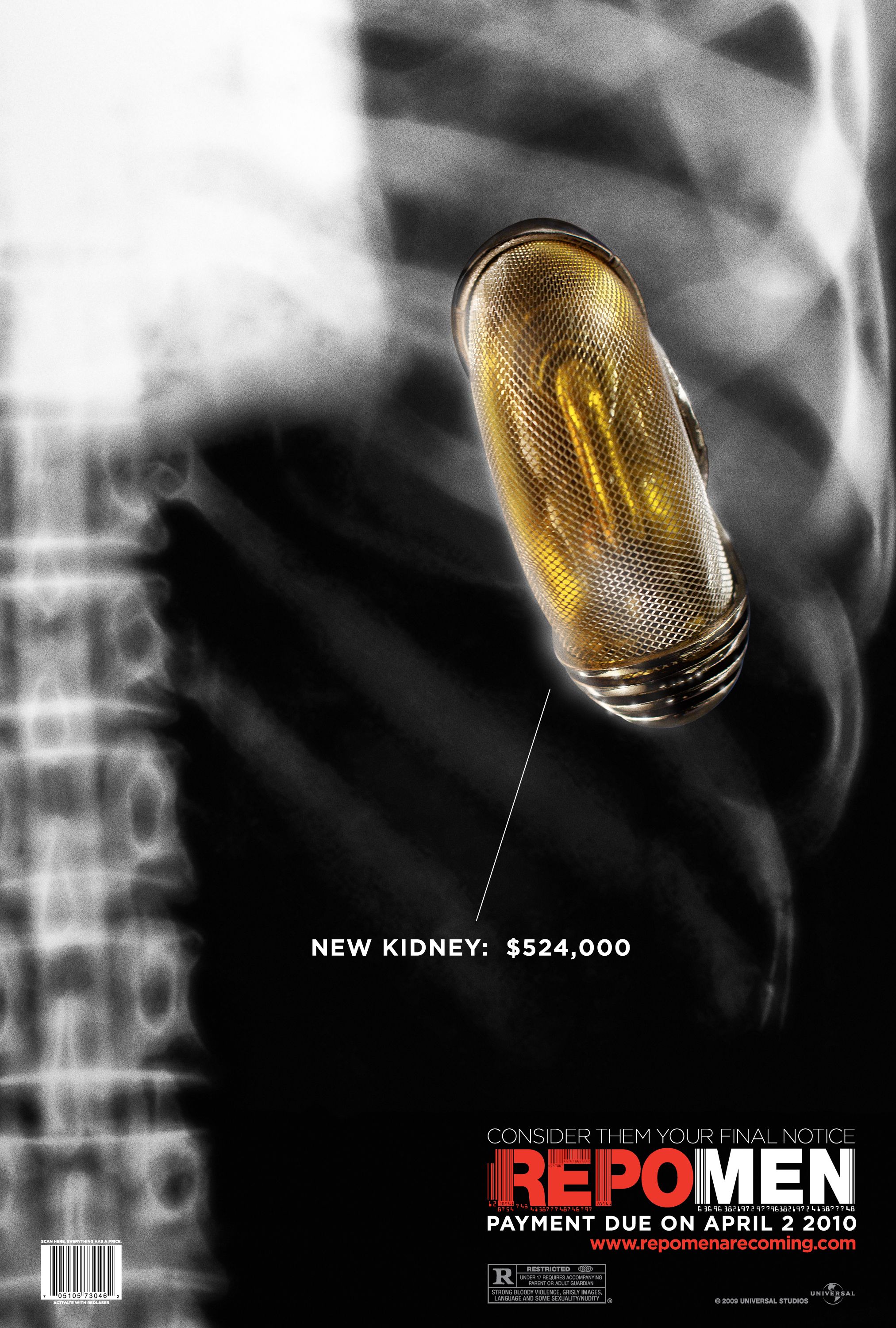 High Resolution REPO MEN Movie Posters Starring Jude Law, Forest ...