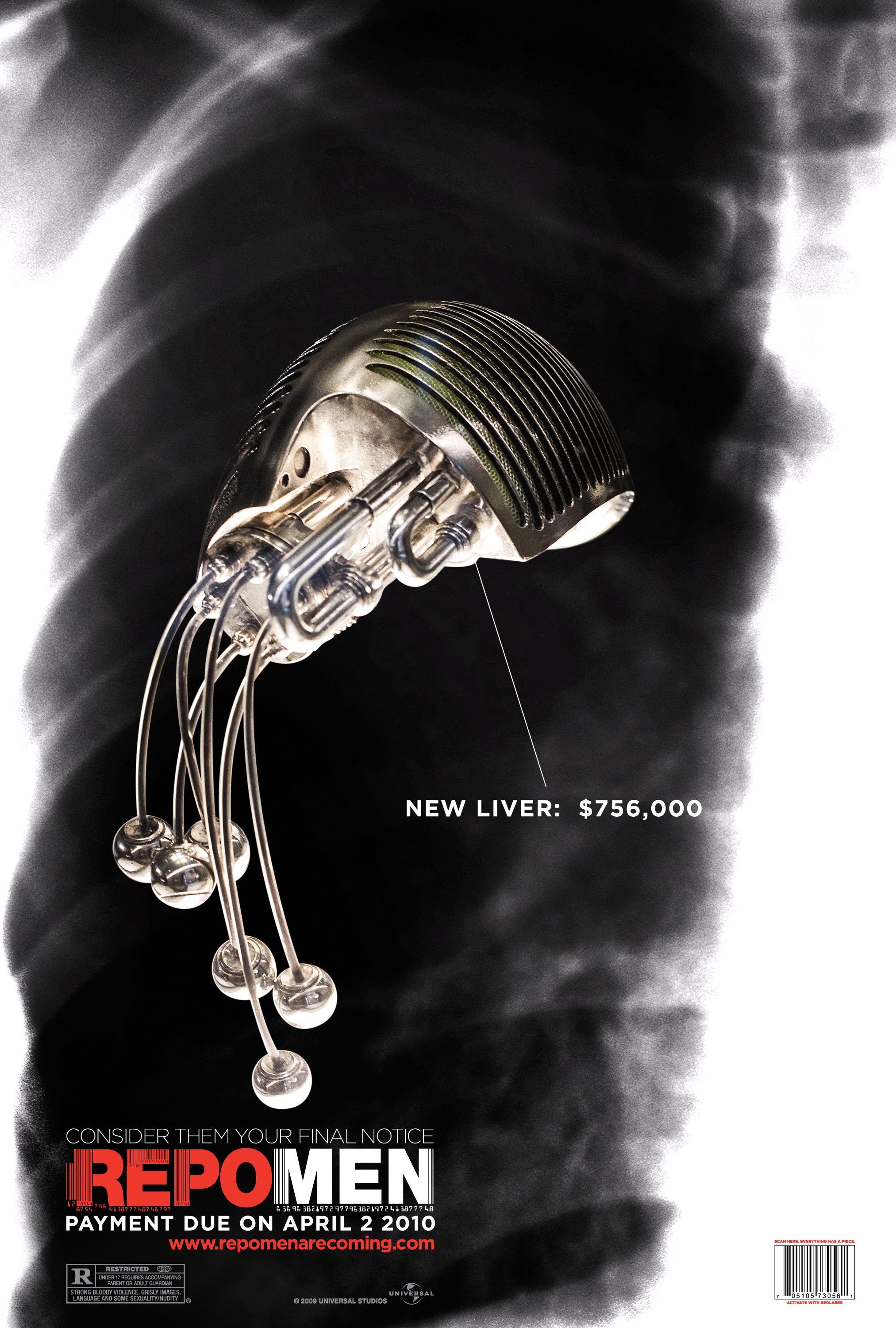 High Resolution REPO MEN Movie Posters Starring Jude Law, Forest ...