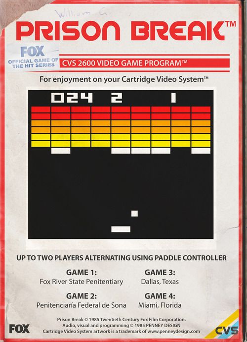 Awesome Fake Video Games: Atari 2600 Covers Based on Modern Movies Like ...