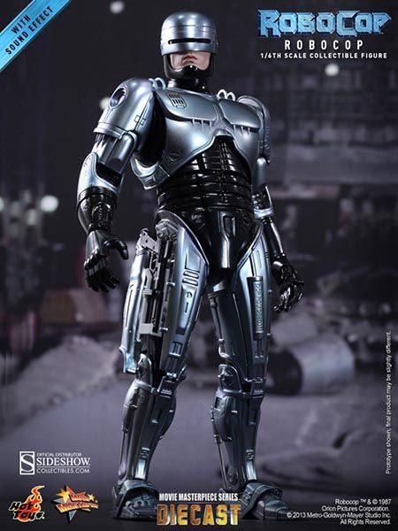 ROBOCOP Hot Toy Collectibles Including ED-209 by Sideshow Collectibles