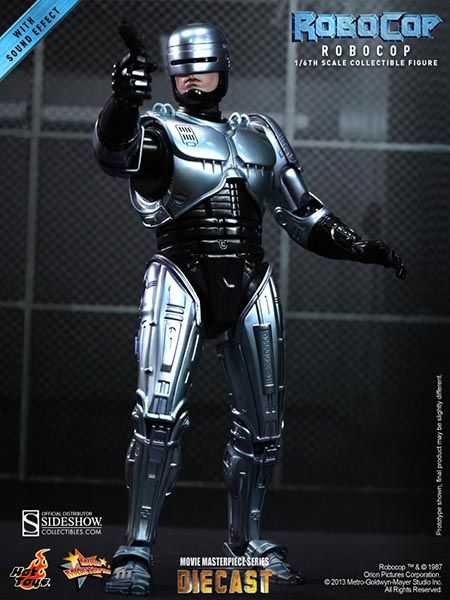 ROBOCOP Hot Toy Collectibles Including ED-209 by Sideshow Collectibles