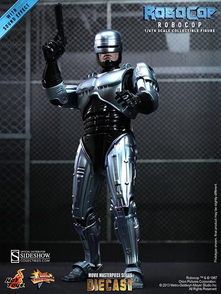 ROBOCOP Hot Toy Collectibles Including ED-209 by Sideshow Collectibles