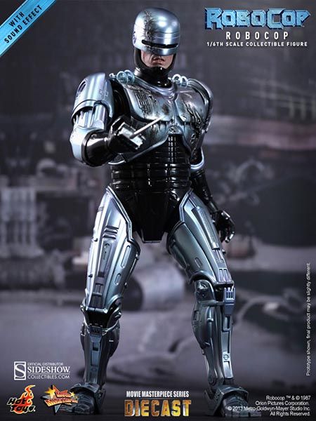 ROBOCOP Hot Toy Collectibles Including ED-209 by Sideshow Collectibles