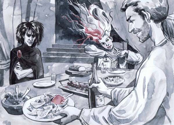 THE SANDMAN Movie Concept Art from Neil Gaiman and Jill Thompson